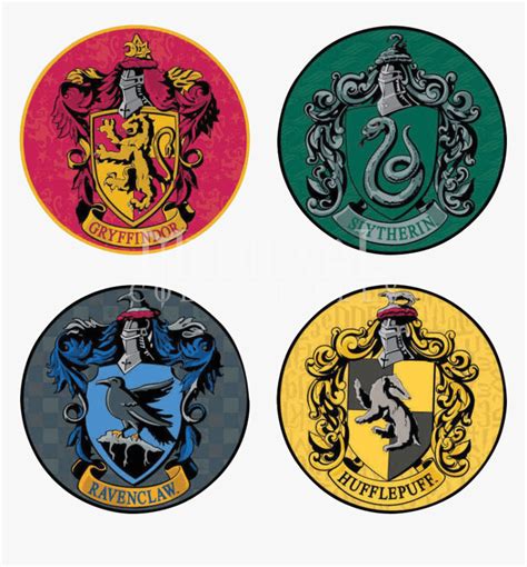 Harry Potter Hogwarts House Crests Printables