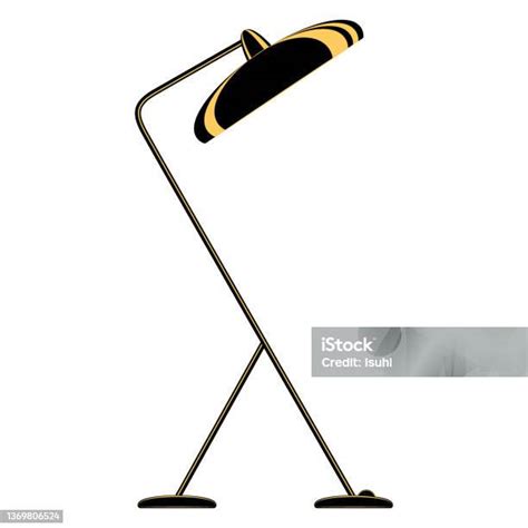 Lampu Lantai Peralatan Penerangan Di Rumah Rak Tipis Diagonal Lampu