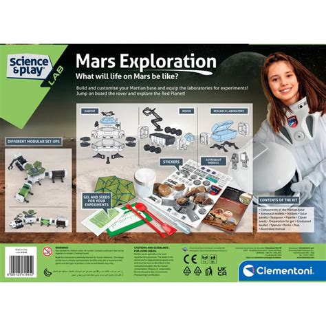 Clementoni Nasa Mars Exploration Science Kits Sg