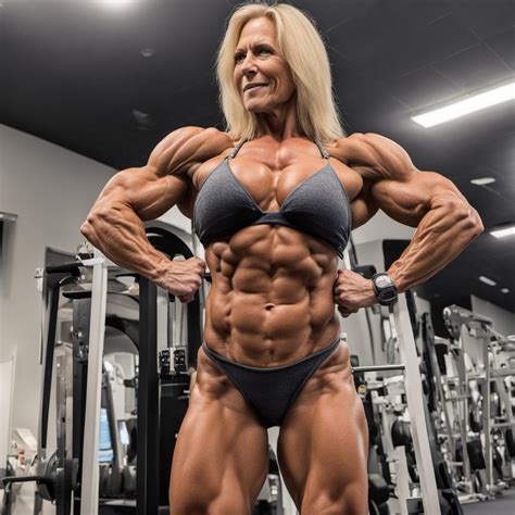Muscle Mom Ready For Admiration By Gaming01e On Deviantart