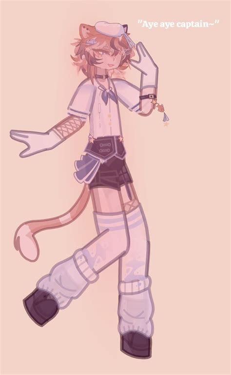 Catboy Oc I Made For The Trade Woohoooo ️🐟🐈 Rgachaclub