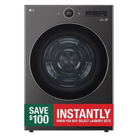 Have A Question About Lg 7 8 Cu Ft Dual Invert Heat Pump Ventless Electric Dryer With