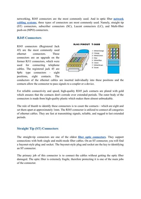 PPT A Guide To Connectors And Cable Types DINTEK PowerPoint Presentation ID