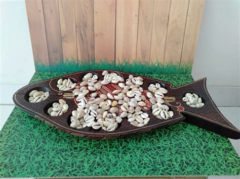 Congklak Berikut Biji Congklak Toys And Collectibles Mainan Di Carousell