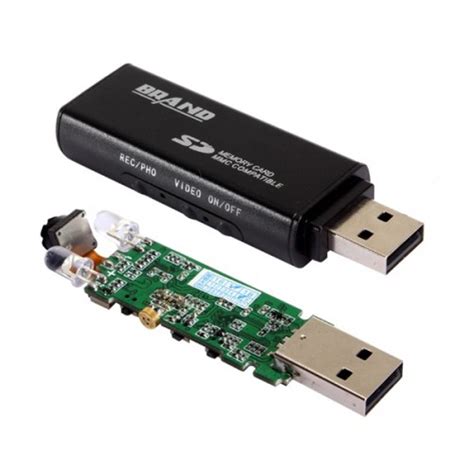 U831 No Hole Mini Usb Flash Drive Spy Camera With Night Vision
