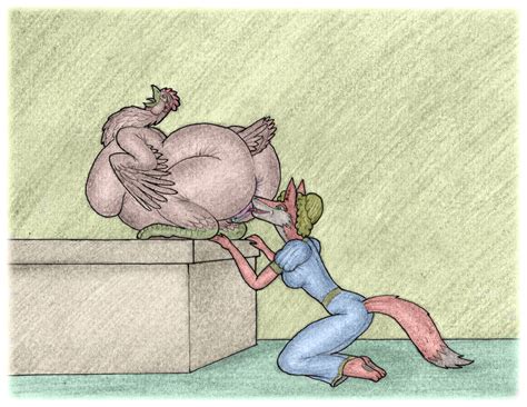 Rule 34 Anthro Ass Avian Aviannapper Big Butt Bird Canid Canine