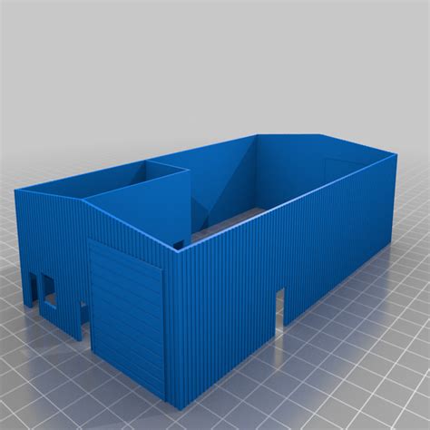 N Scale Intermodal Warehouse