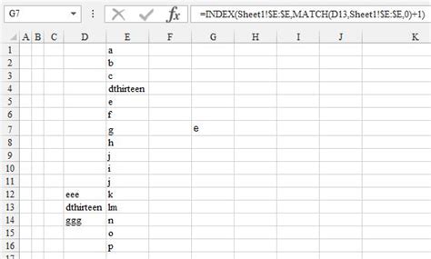 Excel Hlookup With A Nested Match Stack Overflow