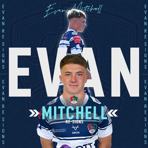 Evan Mitchell Re Signs Ahead Of 2324 Season Coventry Rugby