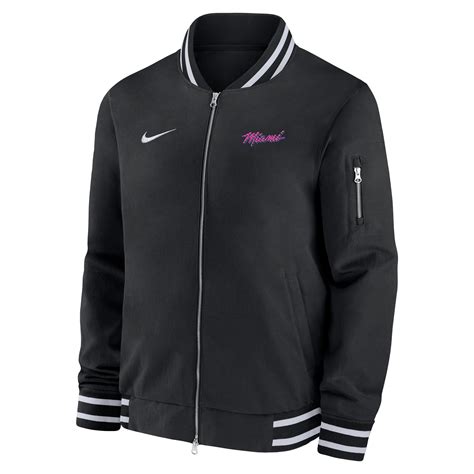 Nike Miami Heat Bomber Jacket Miami Heat Jackets