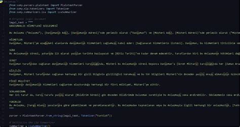 Entry 12 By Jinanmh007 For Ai Python Legal Texts Summarizer Freelancer