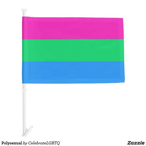 Polysexual Car Flag