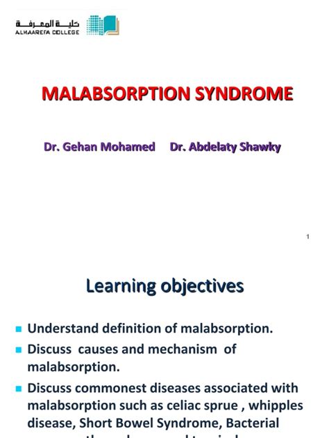 Malabsorption Syndrome Coeliac Disease Digestive Diseases