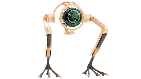 Mbandf Collabs With Lepee 1839 For Miniature Monster Desk Clock Maxim