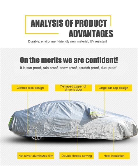 Customized Waterproof Car Cover Protect Oem Logo Factory Wholesale Fit
