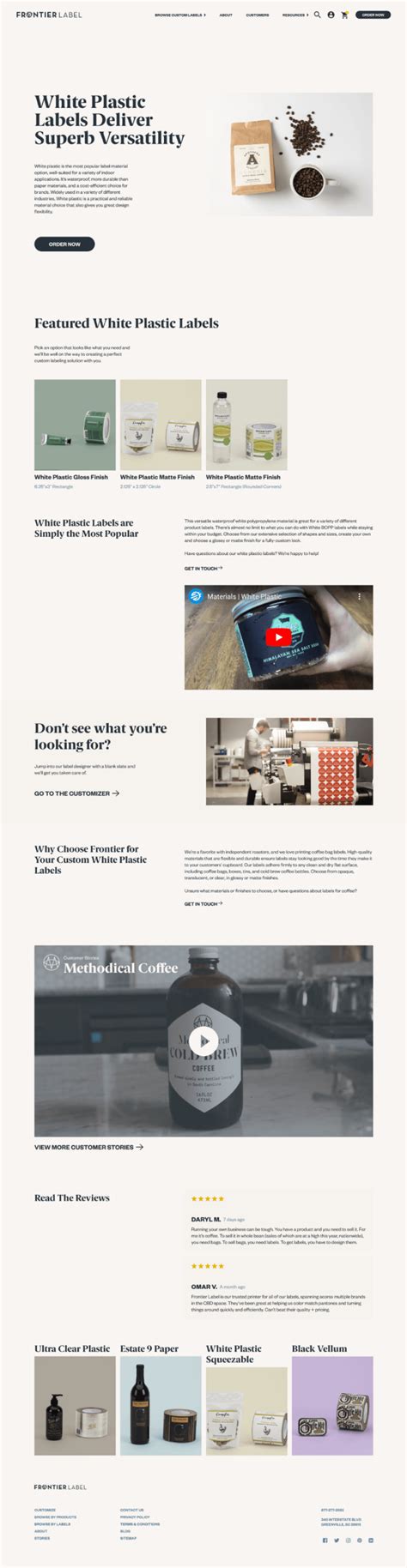 Faculty — Work — Frontier Label