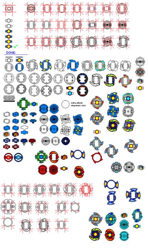 Beyblade Custom Sprites By Jargonfox On Deviantart