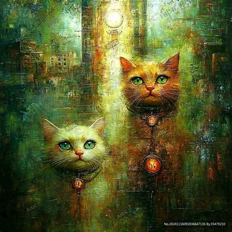 Ai创作图猫咪抽象画 猫咪艺术画 绘画作品猫插画 手绘猫抽象画 猫数字艺术 猫头装饰画 手绘猫眯装饰画 猫咪装饰画 手绘客厅猫唯美装饰画 猫抽象画 创意写实猫当代装饰画 猫咪壁画 超现实主义