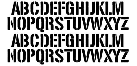 Solid Stencil 2023 Font By Woodcutter Fontriver