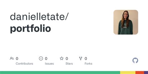Github Danielletate Portfolio