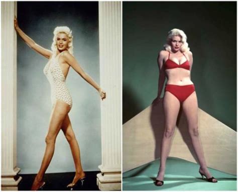 Jayne Mansfield S Height Weight A Real Barbie Doll