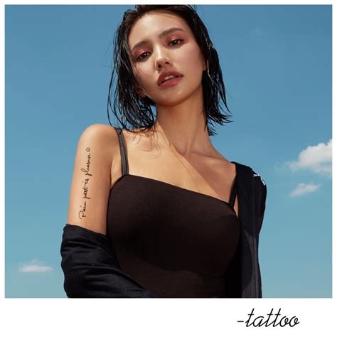 Mua 【siya Magic Tattoo】hình Xăm Dán Tạm Thời 15 Ngày Bảng Chữ Cái Tiếng Anh Chống Nước 15cm 3cm