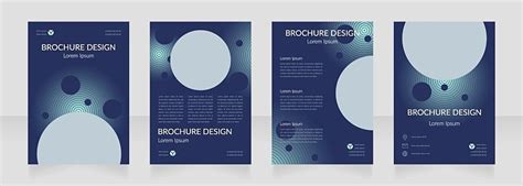 Technology Development Blank Brochure Design Template Download On Pngtree