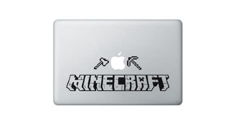 Minecraft Macbook Decal Kongdecals Macbook Decals