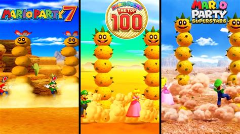 Evolution Of Pokey Pummel In Mario Party 2005 2021 Youtube