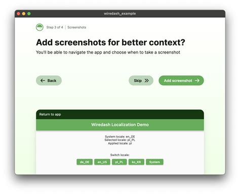 Capturing Screenshots Wiredash Docs