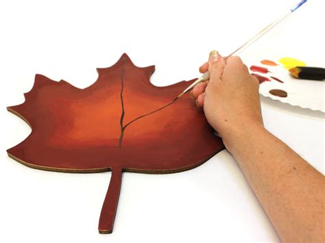 How To Make A Fall Leaf Monogram Wreath