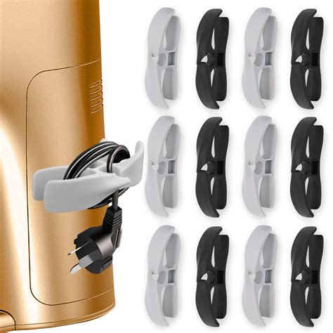 Cord Organizer For Kitchen Appliances Upgraded Adhesive Cord Winder Wrapper Holder