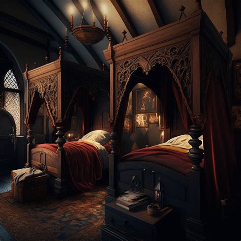 1800s Styled Hogwarts Dorms In Anticipation Of The Game Ai Midjourney