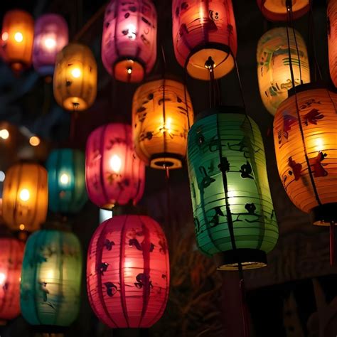 Premium Photo Beautiful Vesak Lanterns For The Vesak Festival Sri Lanka