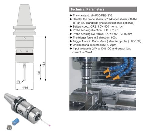 Trigger Probe｜precision Machine Tool Accessories Manufacturer Gin