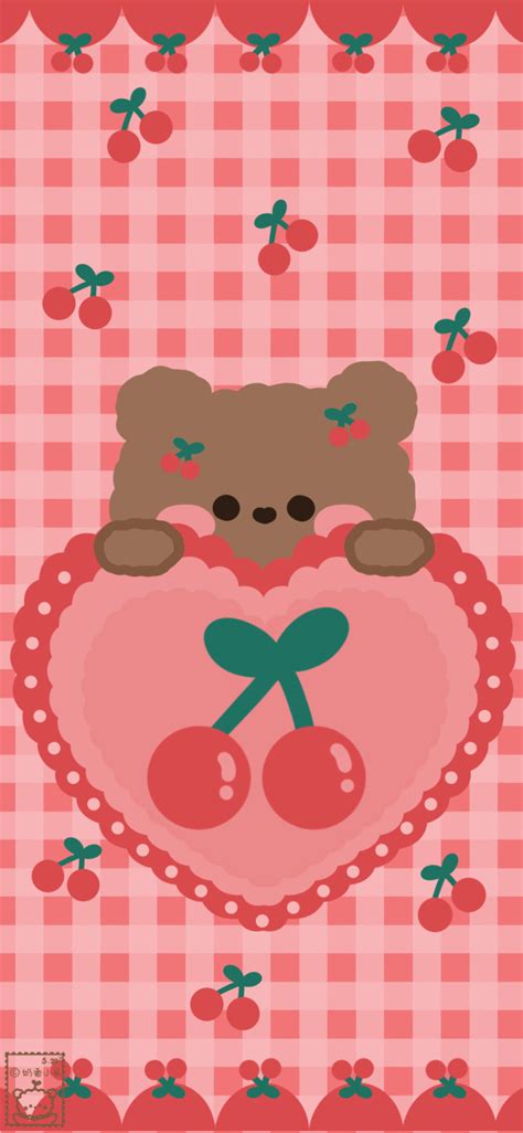 Digital Prints Prints Android Wallpaper Iphone Wallpaper Gingham Bear Wallpaper Cute Wallpaper