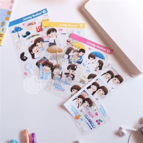 Jual Lovely Runner Stickers By Gambarika Shopee Indonesia