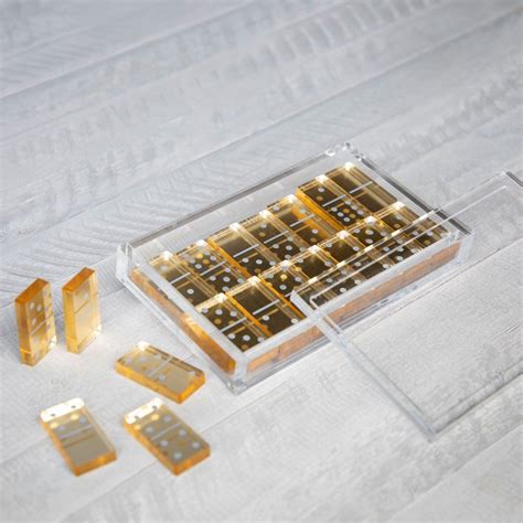An Age Old Game Meets Contemporary Aesthetic This Domino Set Is Stylish And Fun Elevating Your