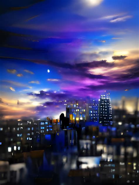 Artstation City Lights Artworks