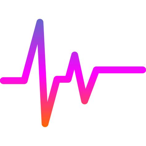 Electrocardiogram Generic Gradient Icon