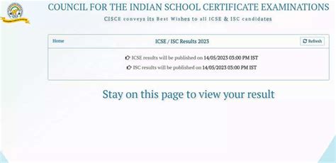 ICSE ISC Result Out Live CISCE Th Th Results Declared On Results Cisce Org