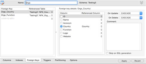 Php Why Dont I Have On Update Constraints In My Relation View On