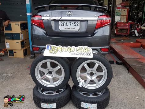 Vios แฟนเพจจัดล้อใหม่15 Te37 กว้าง7 ร้านล้อคุณจุมรังสิต Facebook