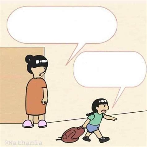 Mother And Son Blank Template Imgflip