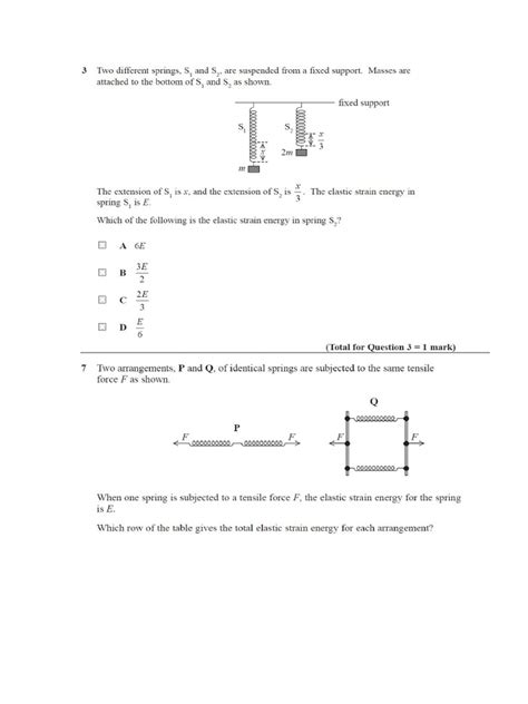 Hookes Law And Young Modulus Pdf Applied And Interdisciplinary