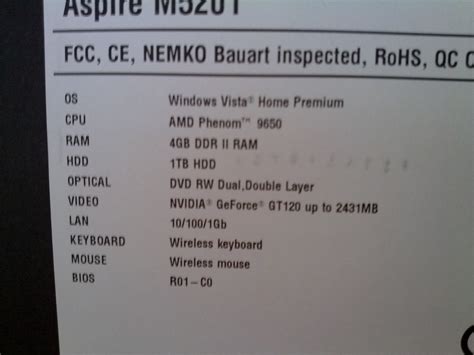 Acer Aspire M5201 Tommie Braxton Flickr