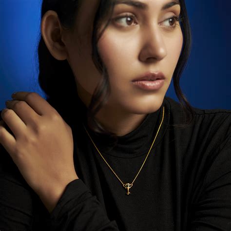 Buy Hufflepuff Cup Necklace Online Caratlane