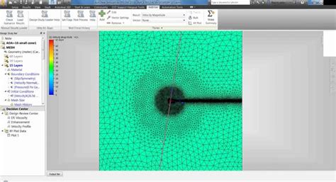 review naca0012 2d airfoil model in autodesk simulation cfd airfoil