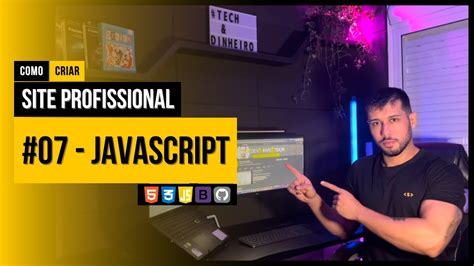 07 javascript como criar site profissional passo a passo youtube