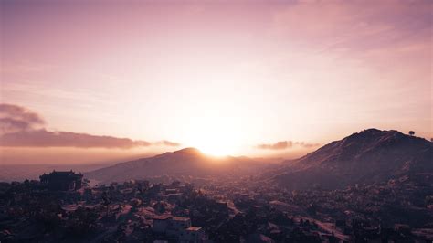 4k Sunset Screen Shot Assassins Creed Odyssey Video Game Landscape
